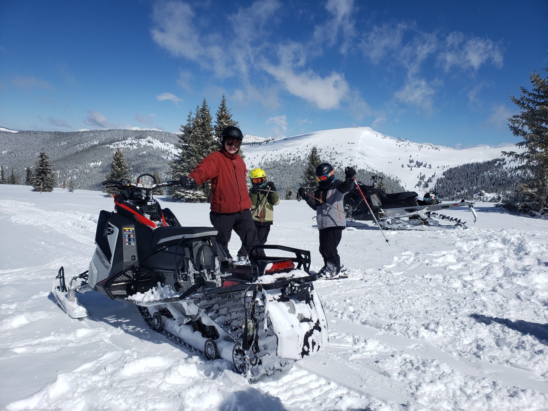 Tow-In Snowmobile Rental CO | Rocky Mountain Adventure Rentals